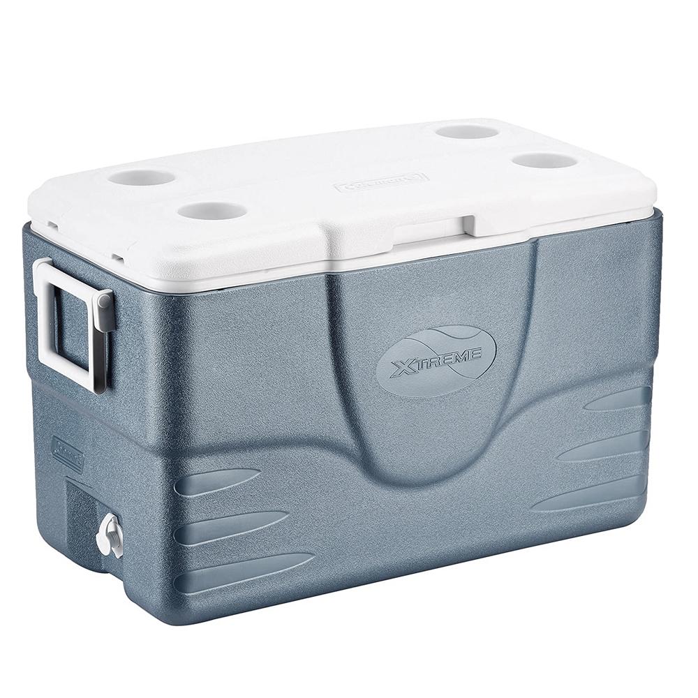 Hielera Portatíl con capacidad para 50 litros, Color Gris, 52QT Coleman ...