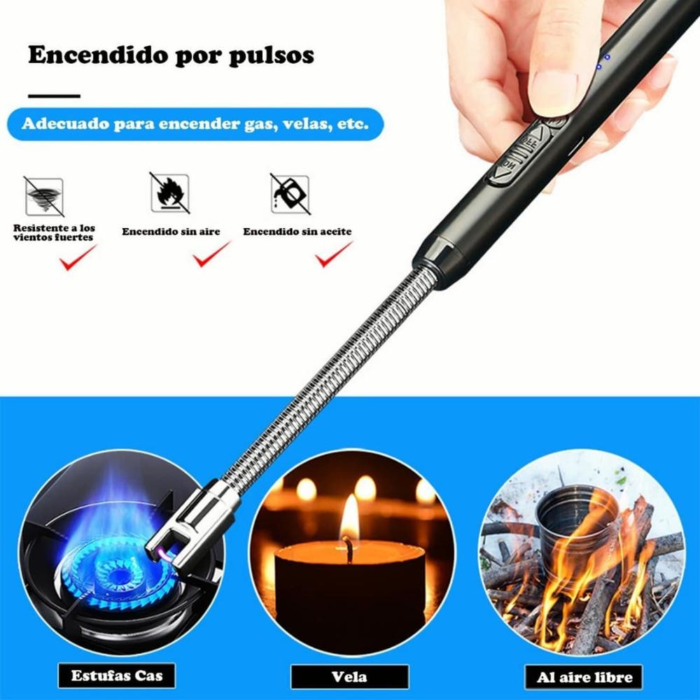 Encendedor Eléctrico Recargable BBQ Dorado : Precio Guatemala