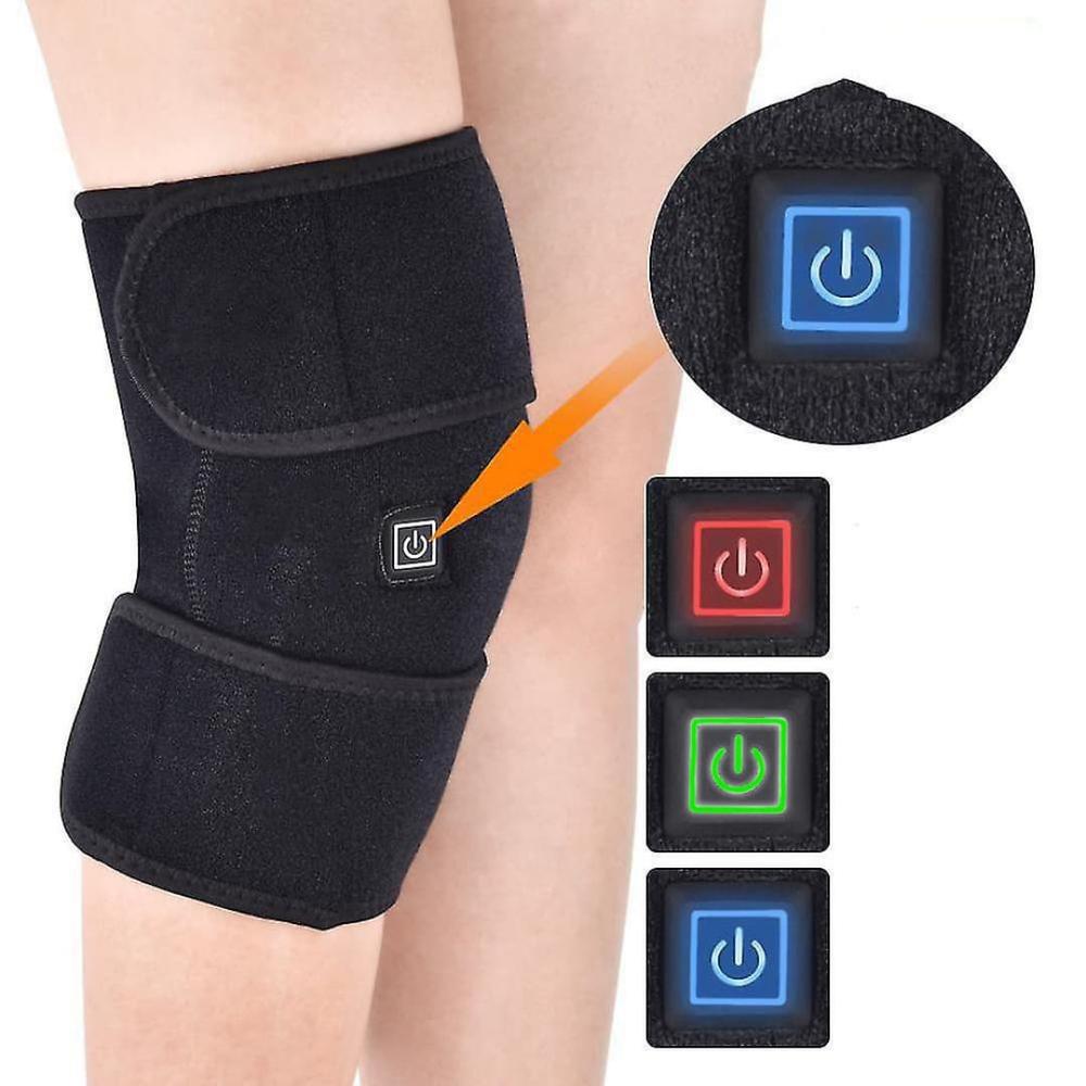 Rodillera Térmica Eléctrica para aliviar el dolor almohadillas de ...