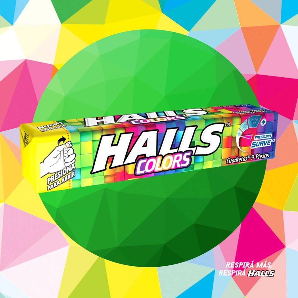 12-Pack, Halls Colors 9 Piezas, Caramelos Macizos con Sabores Frutales ...