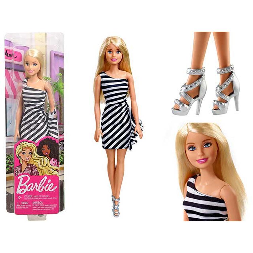 Muñeca Barbie Glitz Con Vestido Negro Precio Guatemala