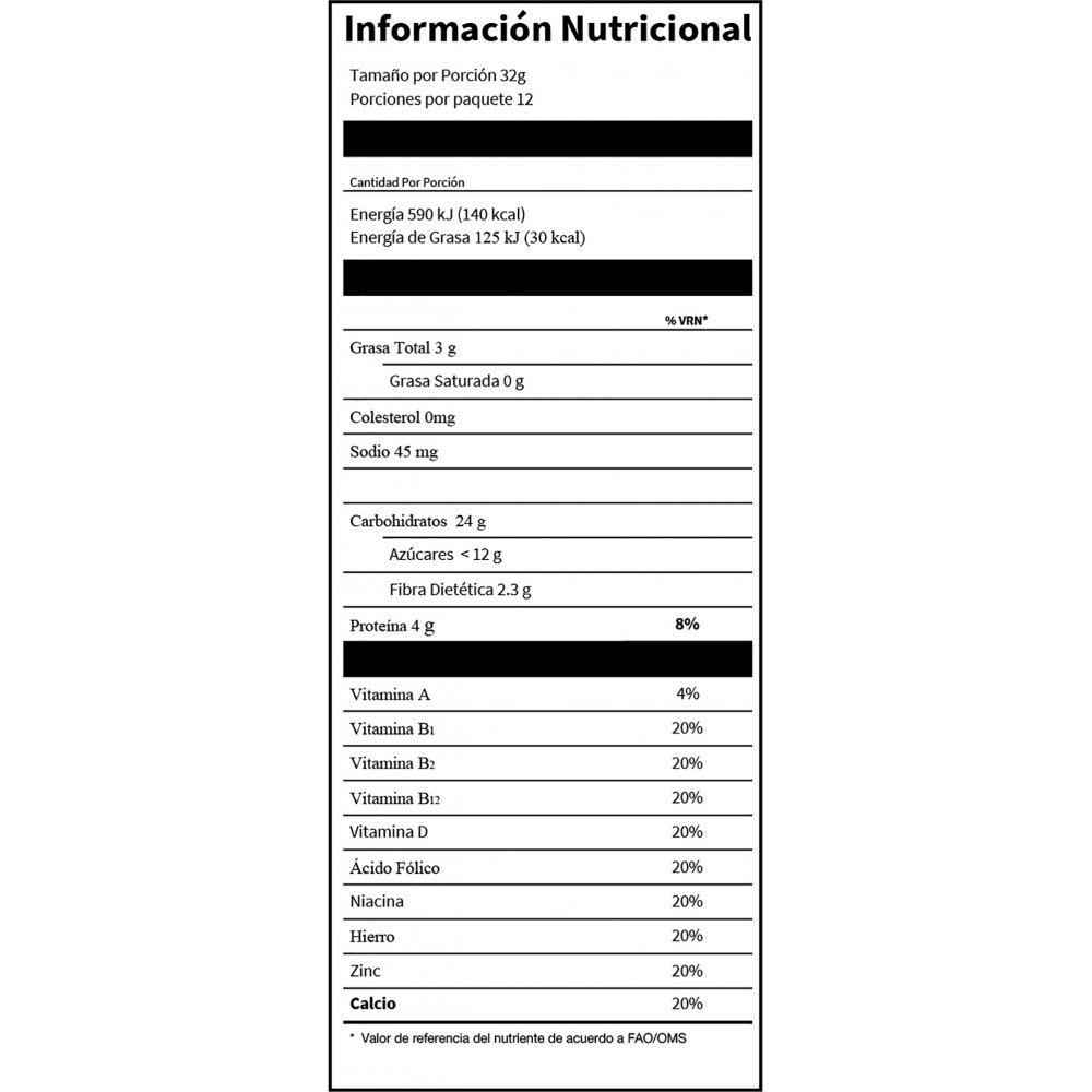 6-Pack Incaparina Multicereal Sabor Chocolate 384 G : Precio Guatemala