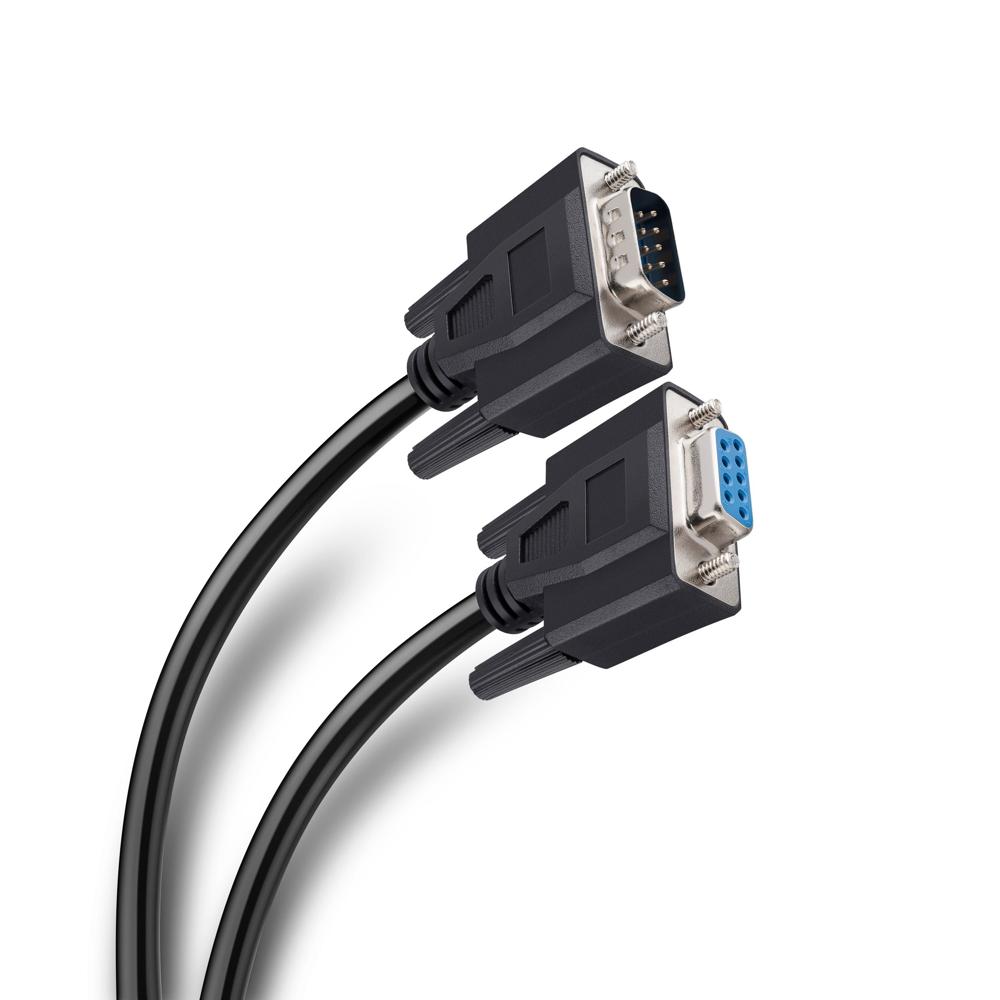 Cable con Conector DB9 Hembra A Macho, 1.8 metros, Steren : Precio ...