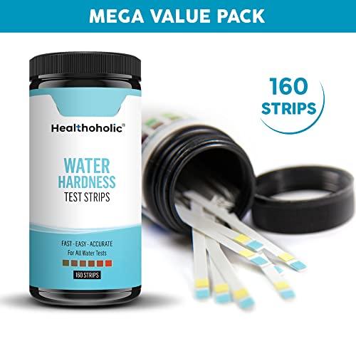 Healthoholic Water Hardness Test Kit | Pack of 160 Fast and Accurate ...