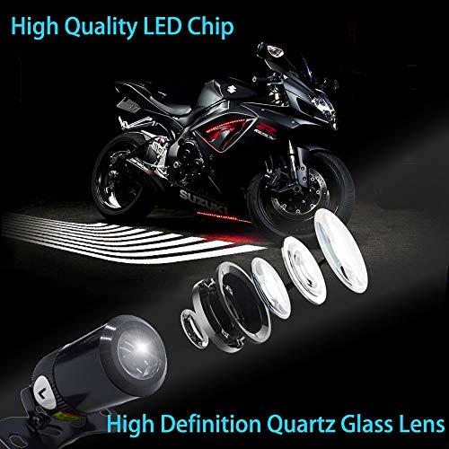 Motorcycle Angel Wings Projection Light Kit, Underbody Waterproof Ghost ...