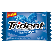 Trident 1S Menta 1.8Gr : Precio Guatemala