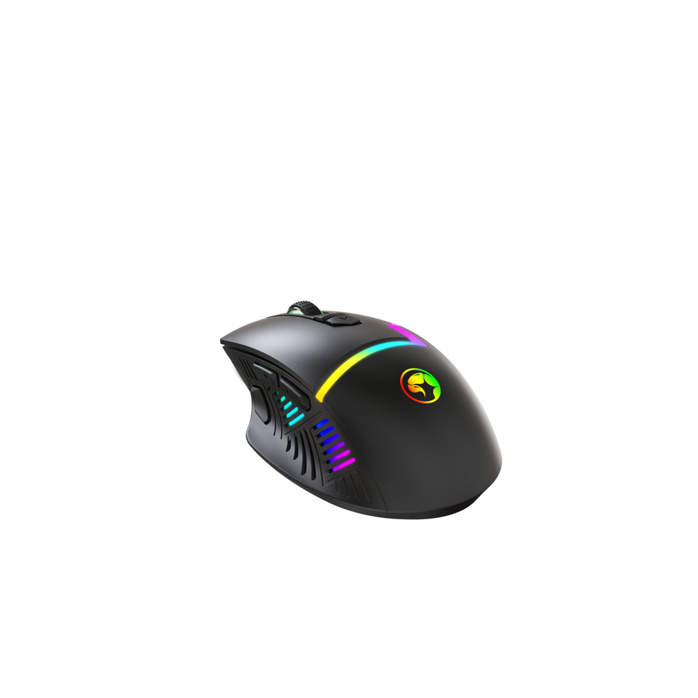 Mouse Marvo Gaming Alambrico E Inalambrico Negro Rgb M728W Dpi 800-4800 ...