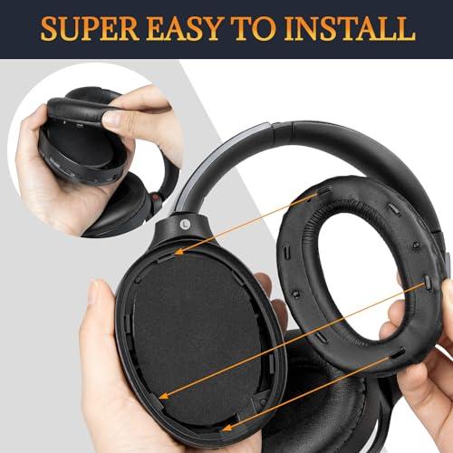 SOULWIT Replacement Earpads Cushions for Sony WH-1000XM2 (WH1000XM2 ...