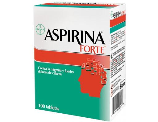 Aspirina Forte 100 Tabletas : Precio Guatemala