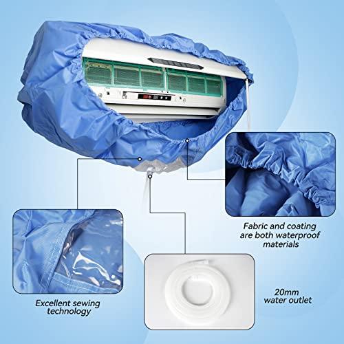 FavorCOOL Split Air Conditioner Cleaning Cover Kit, Waterproof Dust ...