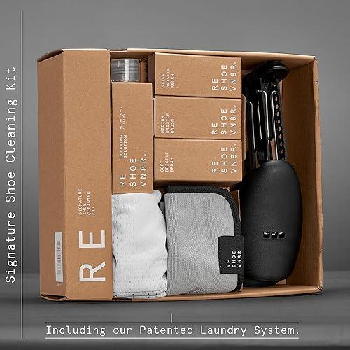 Reshoevn8r Kits de limpieza premium para zapatos y zapatillas de deporte, para gamuza, malla ...