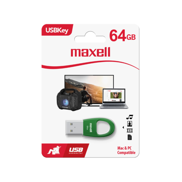 Memoria USBK-64 USB KEY 64GB GREEN : Precio Guatemala