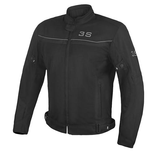 3S HIGH-PERFORMANCE MESH MOTORCYCLE JACKET- BREATHABLE, CE ARMORED FOR ...