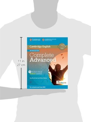 Complete Advanced Students Book sin respuestas con CD-ROM con Testbank ...