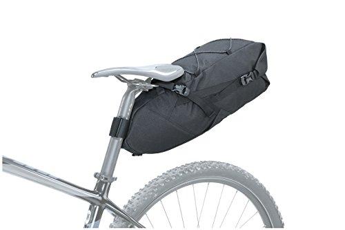 Topeak BackLoader Tija de sillín Bolsa para bicicleta, 6L, Negro ...
