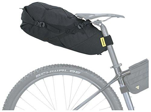Topeak BackLoader Tija de sillín Bolsa para bicicleta, 6L, Negro ...