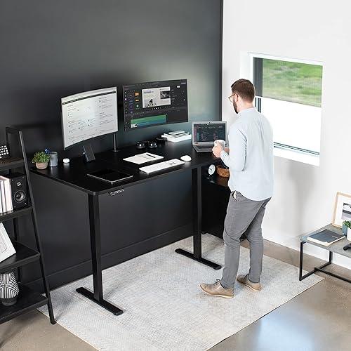 VIVO Electric Height Adjustable 71 x 30 inch Memory Stand Up Desk ...