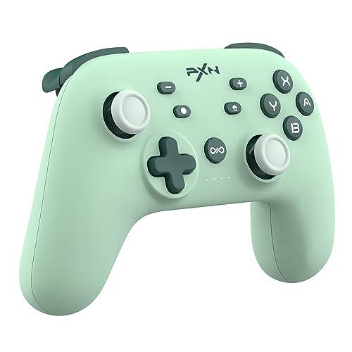 PXN P50L Wireless Switch Pro Controller, Dual Shock Gamepad Joystick Support Turbo, Macro, Gyro ...