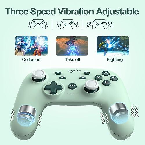 PXN P50L Wireless Switch Pro Controller, Dual Shock Gamepad Joystick Support Turbo, Macro, Gyro ...