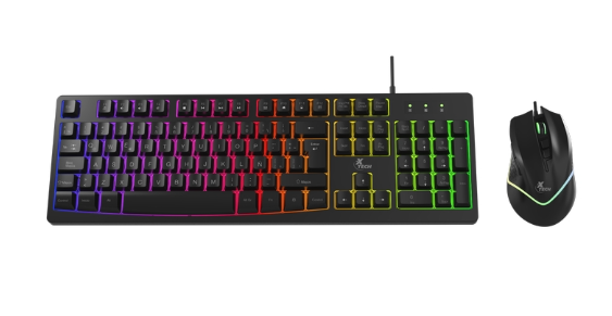 Teclado Y Mouse Gamer Xtech XTK-531S : Precio Costa Rica