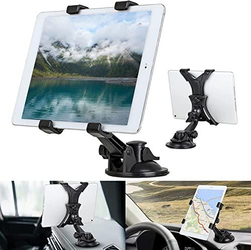 Car Tablet Holder, Tablet Dash Mount iPad Stand Holder for Car ...