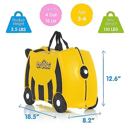 Trunki Ride-On Kids Suitcase | Tow-Along Toddler Luggage | Carry-On ...