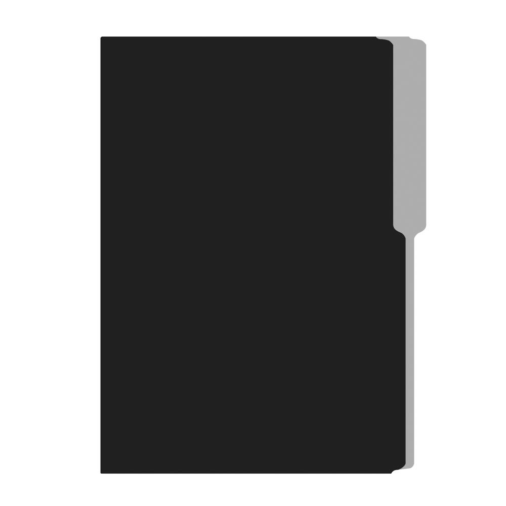 Folder Oficio Bolsa Con 50 Negro (10) : Precio Guatemala