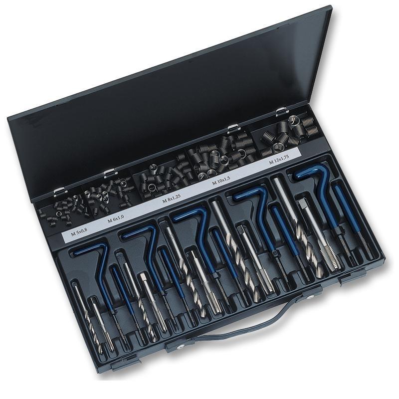 Force 9130U1 Juego 130 Piezas Kit De Insertos Roscados Para Reparación ...
