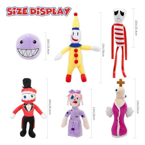 SAJISP The Amazing Digital Circus Plush, regalo de juguete de Gangle ...