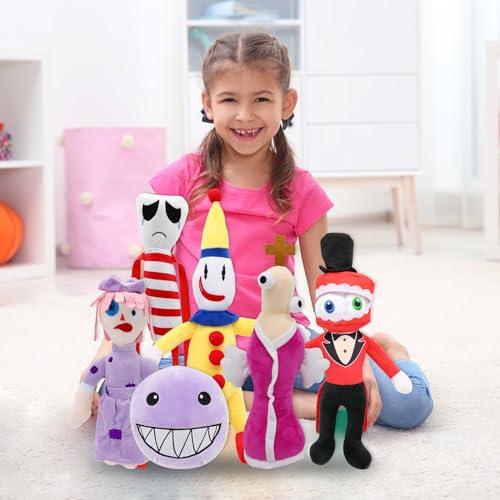 SAJISP The Amazing Digital Circus Plush, regalo de juguete de Gangle ...