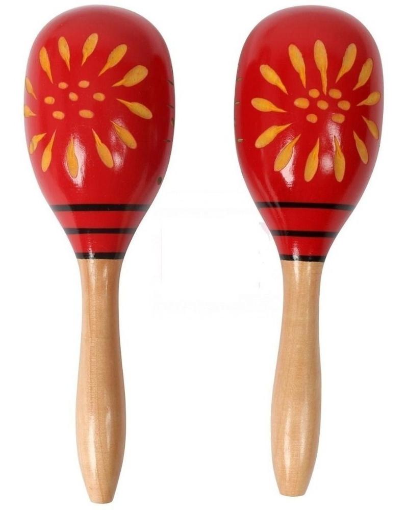 Maracas De Madera 2 Unds 26 Cm Rd Mrw-26Rd Stagg : Precio Costa Rica