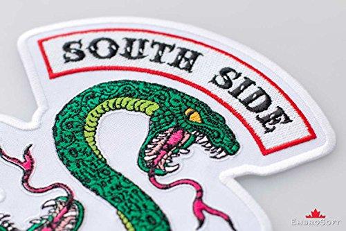 Riverdale Southside Serpents Biker Gang Emblem Embroidered Patch Iron ...