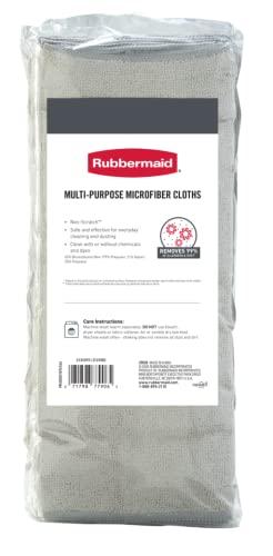 Rubbermaid Microfiber Cloth Towels, 24 Pack, 14x14, Non-Scratch ...