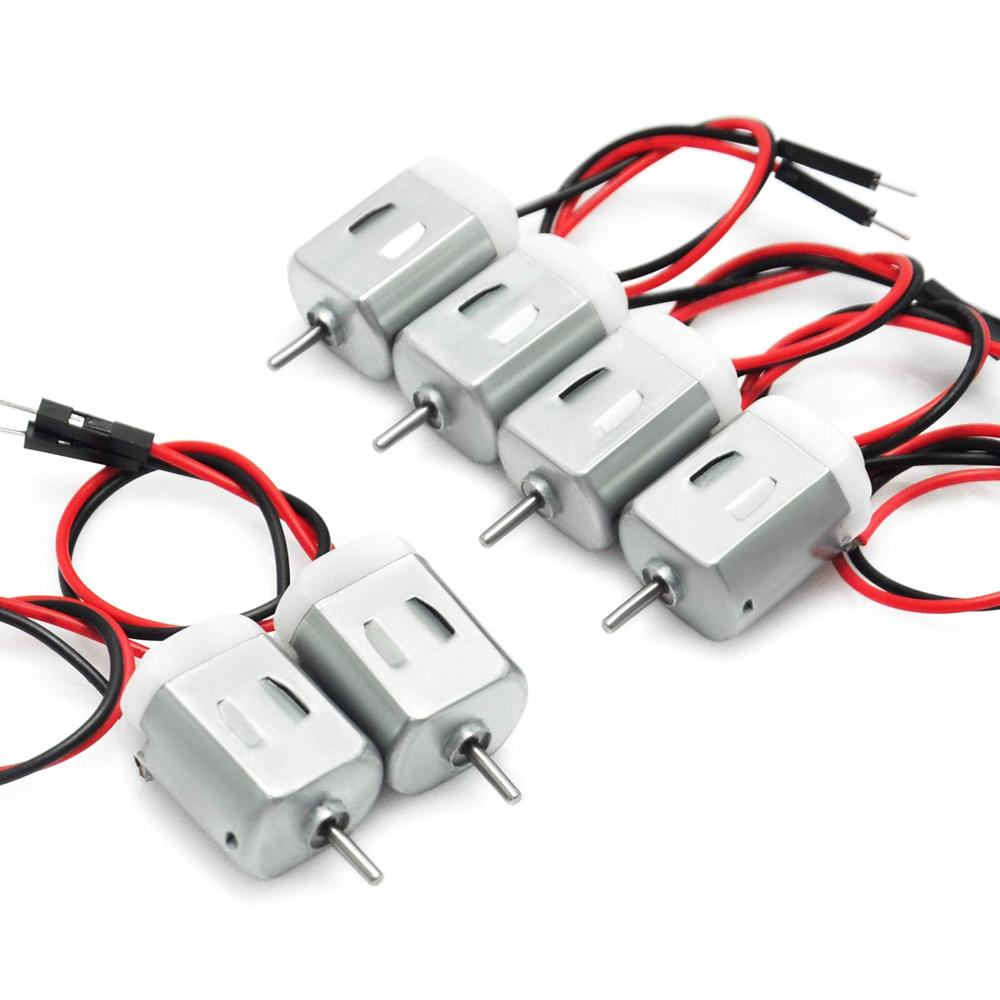 Gikfun 1.5V-6V Type 130 Miniature DC Motors for Arduino Hobby Projects ...