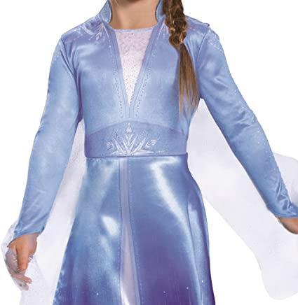 Disguise Disney Elsa Frozen 2 Disfraz clásico de Halloween para niñas ...