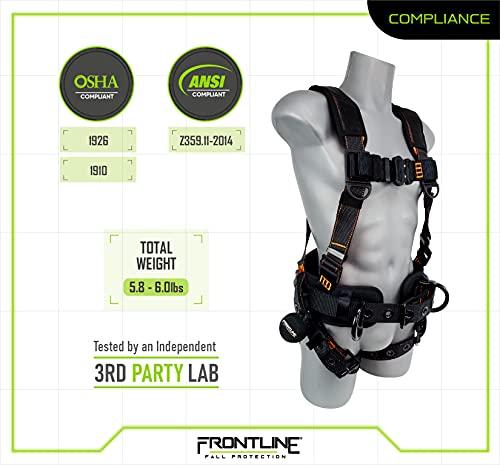 FRONTLINE FALL PROTECTION Arneses + Anillo en D+ Múltiples estilos ...