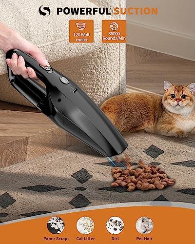 Servomaster Handheld Vacuum Cleaner Cordless Small Powerful Car Vacuum