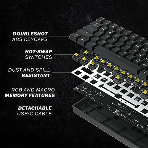 Mizar MZ60 Luna Mechanical Gaming Keyboard | 60% Keyboard 62 Key ANSI ...