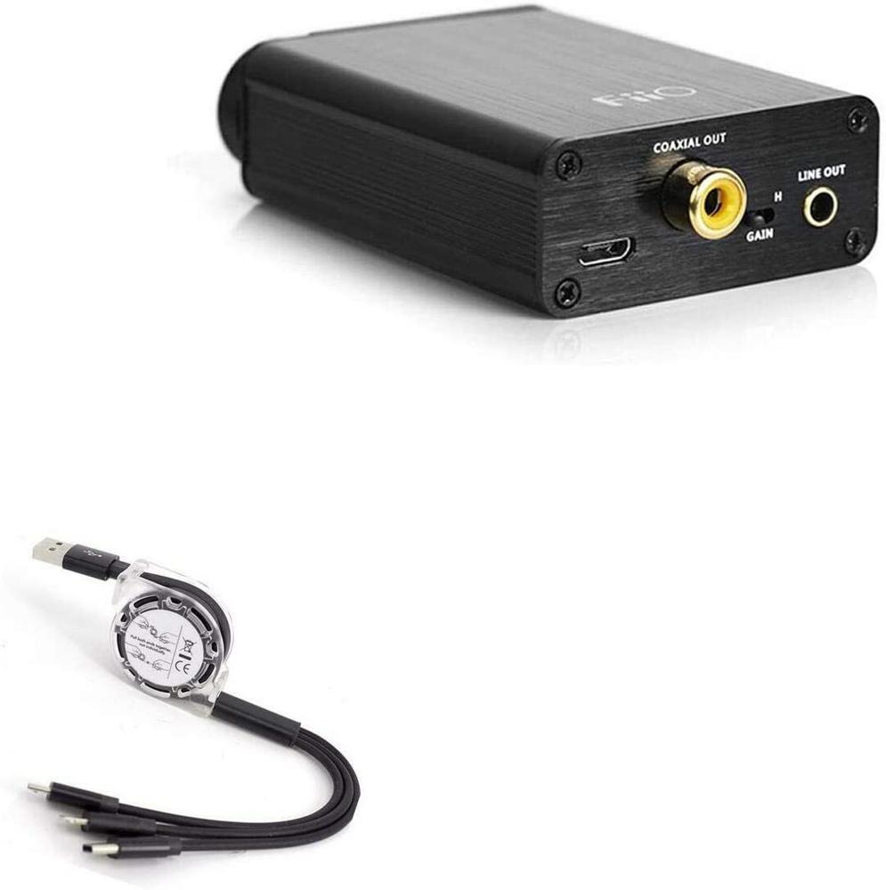 BoxWave Cable compatible con FiiO E10K USB DAC (Cable de BoxWave ...