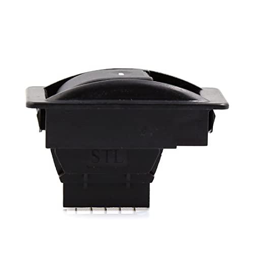 uxcell Universal 5 Pins Drivers Side Power Window Master Control Switch ...