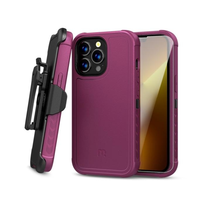 Case Mybat Pro Maverick Para Iphone 13 Pro Color Morado : Precio Guatemala