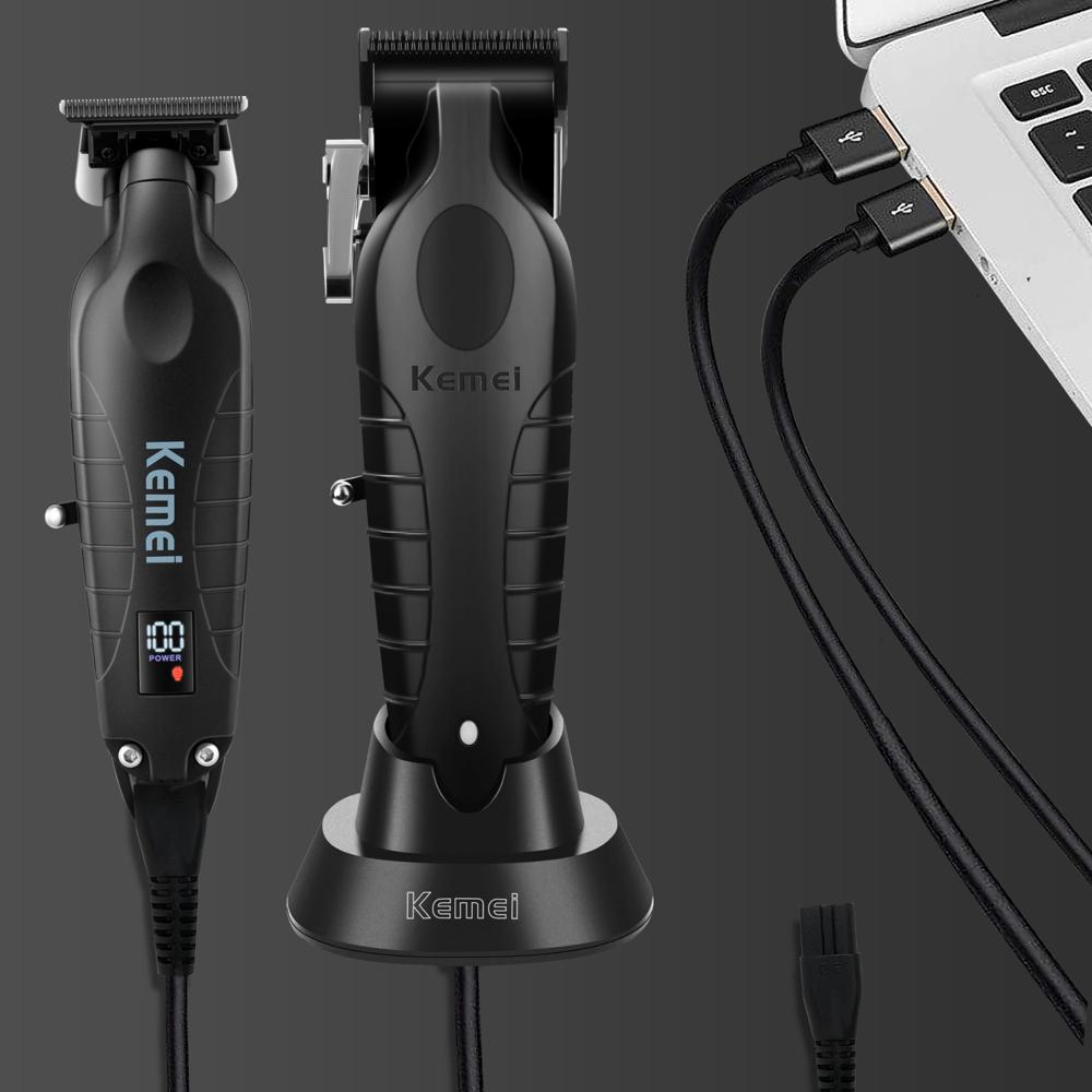 KEMEI Hair Clippers and Trimmers Set Professional, Baber Clippers for ...
