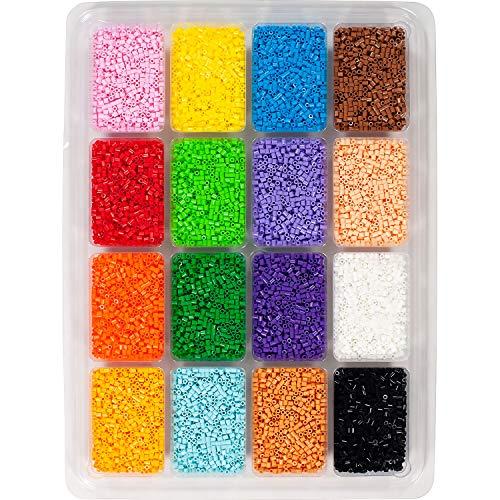 Perler Colors Mini Beads, 16000pcs, Summer Large Tray : Precio Guatemala
