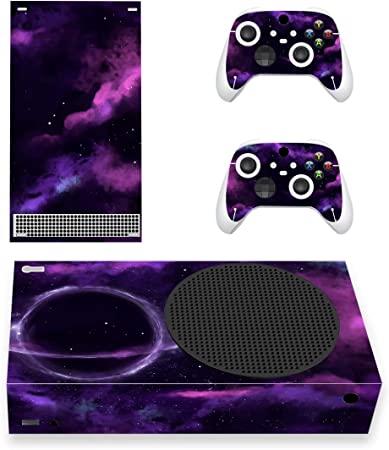 PlayVital Skins de vinilo personalizados Purple Deep Space para Xbox Series S, calcomanías de ...