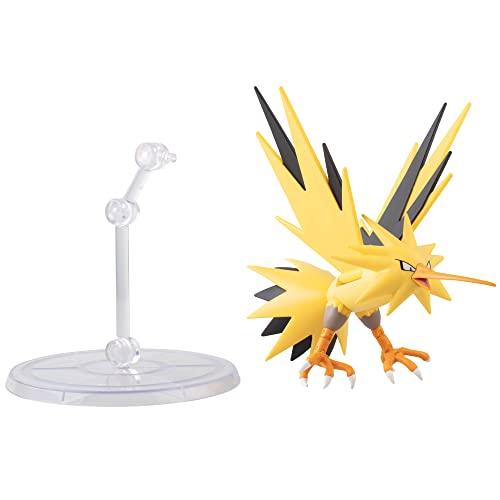 Jazwares 6 Zapdos Pokemon Super Articulated Figure Toy with Display ...