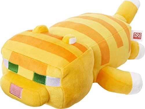 Mattel Minecraft Plush Cat 12-Inch Stuffed Animal Figure, Floppy Soft ...