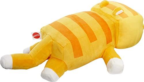 Mattel Minecraft Plush Cat 12-Inch Stuffed Animal Figure, Floppy Soft ...