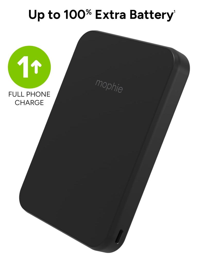 mophie Snap+ Juice Pack Mini - Magnetic 5000mAh Portable Charger ...