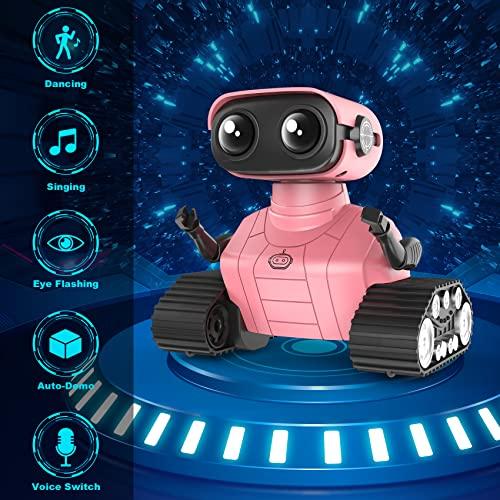 Hamourd Robot Toys para niñas, robots de control remoto recargables ...