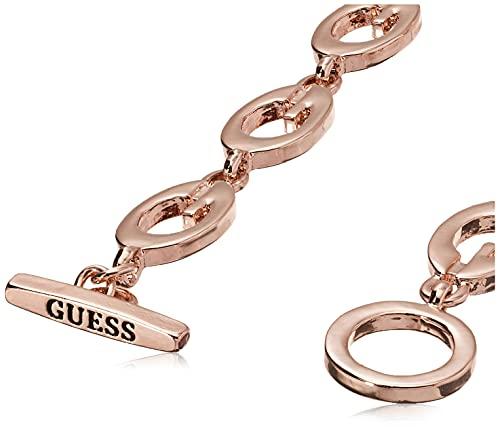 Pulsera GUESS Basic de oro rosa con eslabones G : Precio Guatemala